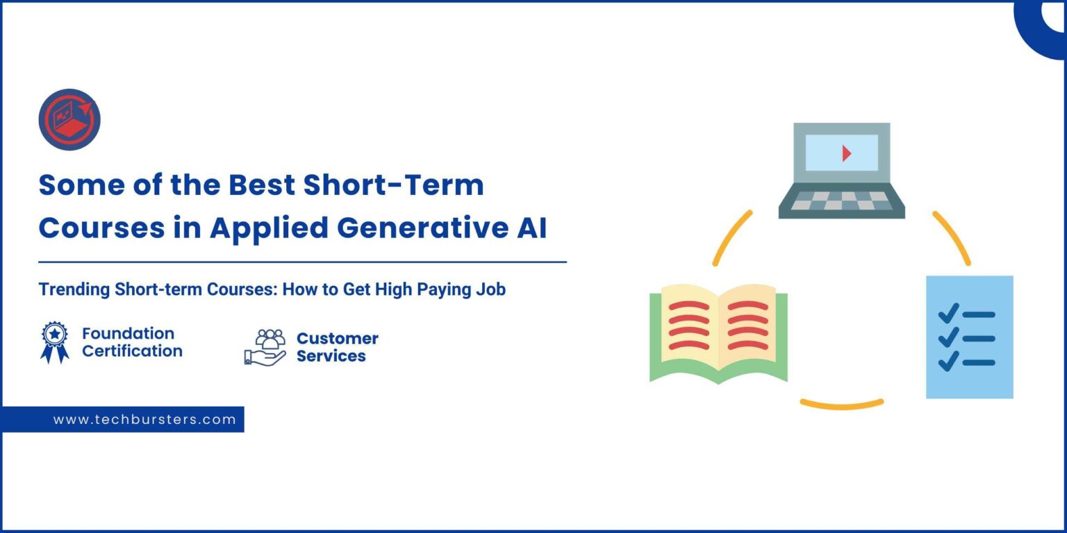 What are some of the best short-term courses in applied generative AI?
